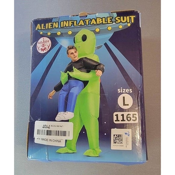KoYo | Holiday | Alien Inflatable Suit Size Large | Poshmark